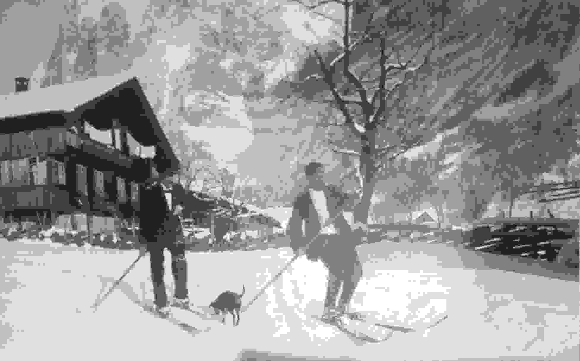 Gerald_Fox_on_the_downhill_skis_in_1891_1 - FoxLinks