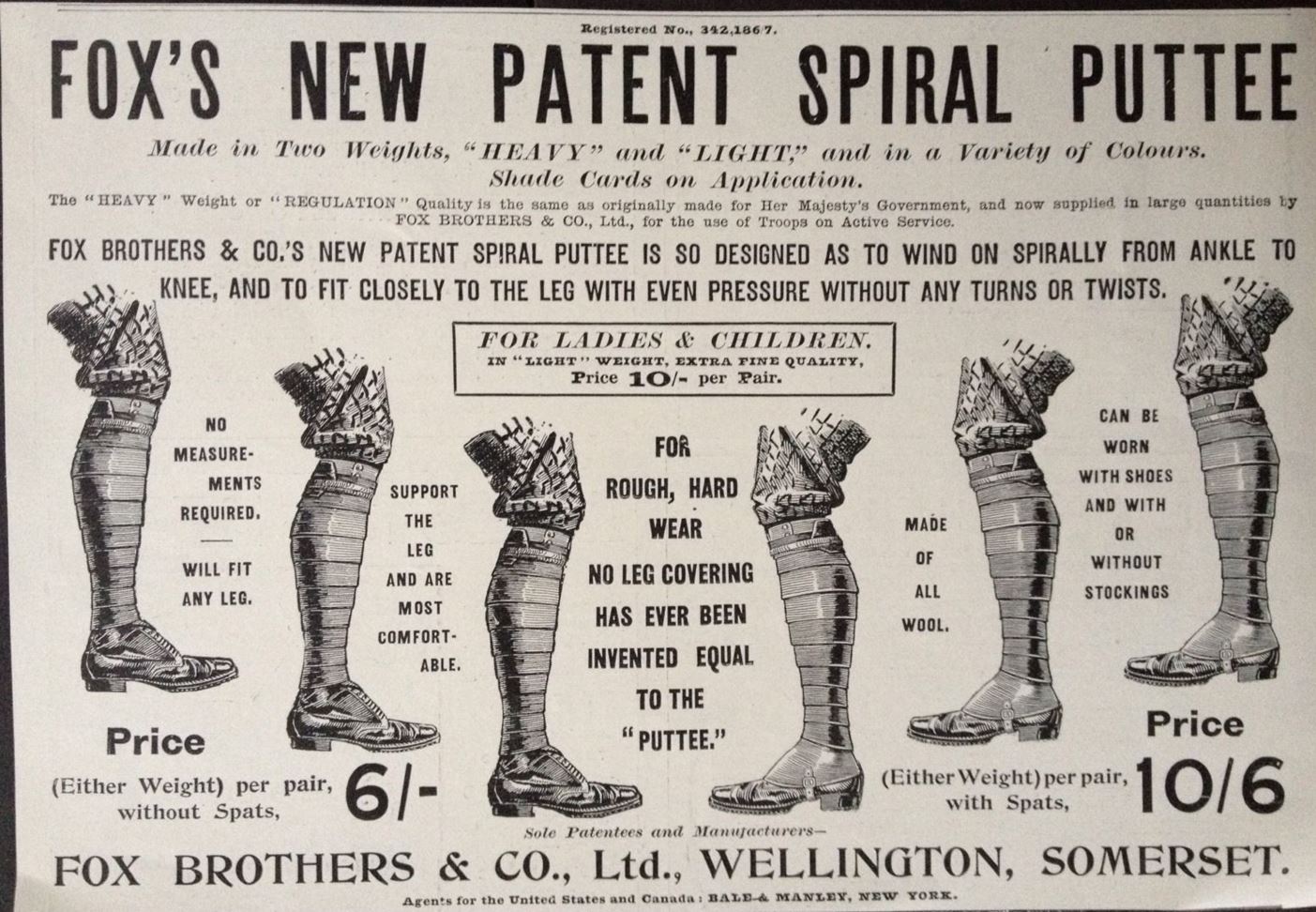 Fox's Puttees - FoxLinks